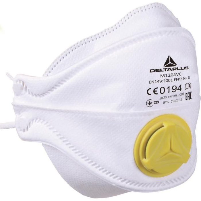Delta Plus M1204V FFP2 NR D Ventilli Toz Maskesi - Eroğlu İş Güvenliği ...