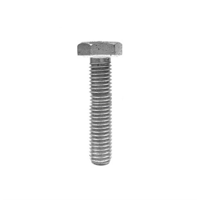 M14x90 DIN 933 8.8 Kalite AKB (Altı Köşe Başlı) Çelik Cıvata Beyaz ...